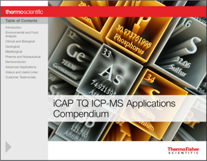 iCAP TQ ICP-MS Applications Compendium