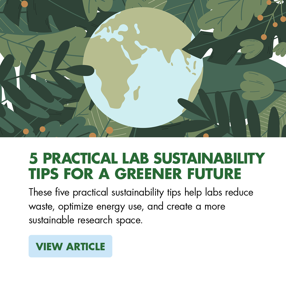 Lab Manager Sustainability Month