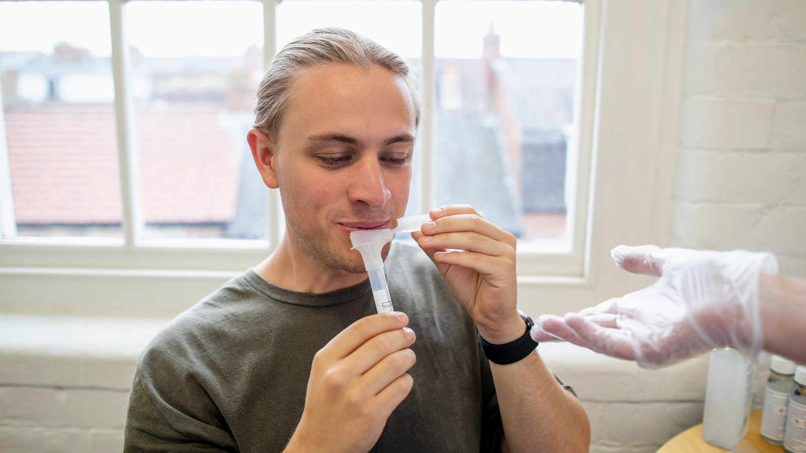 Saliva Samples for COVID-19 Testing